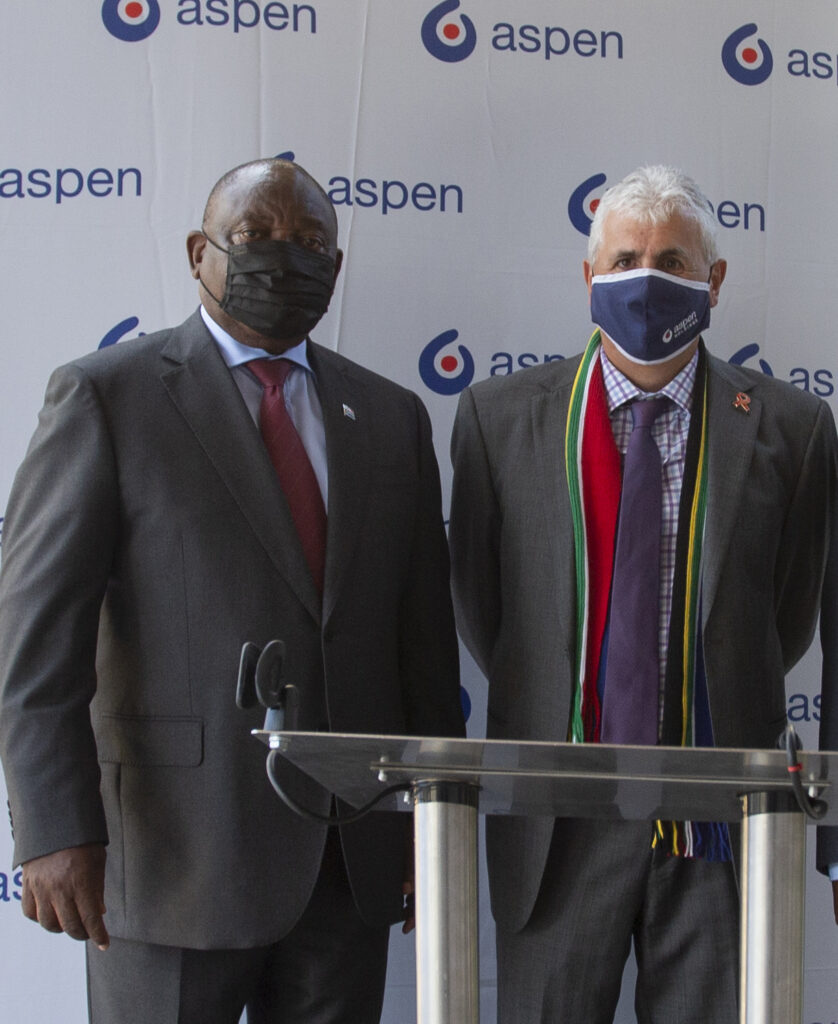 Aspen welcomes President Ramaphosa and his delegation to Aspen’s world ...